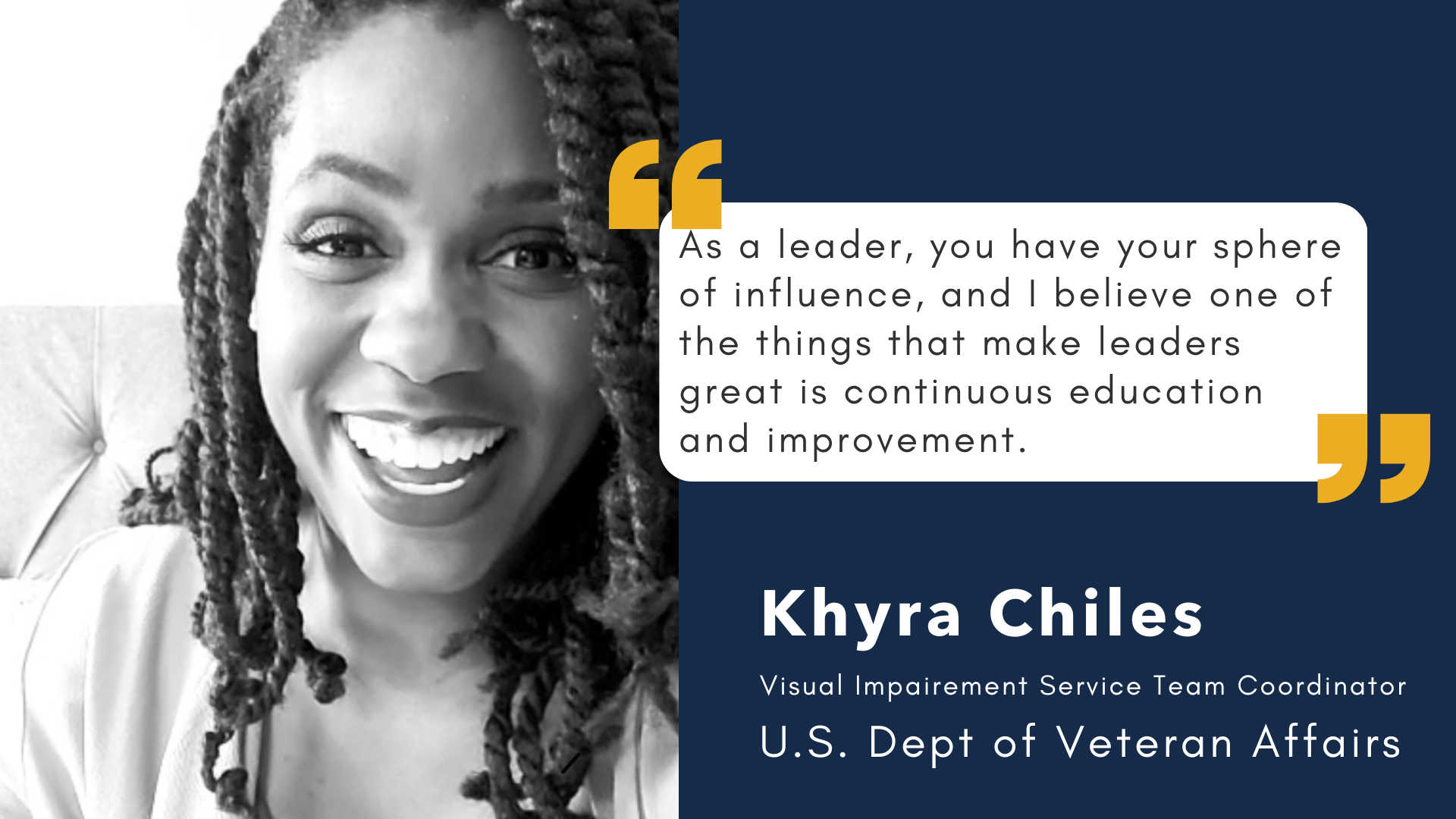 Alumni Spotlight: Khyra Chiles